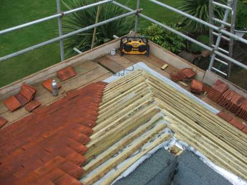 TM Roofing Fleet - Strip & Re-tile Roof Ewshot